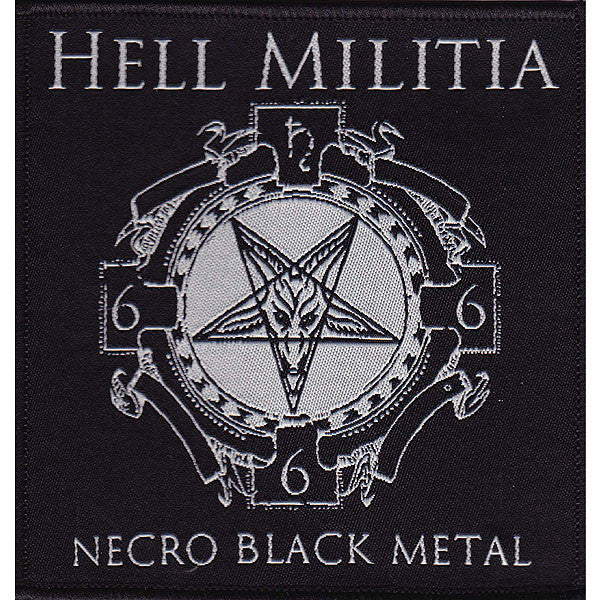 Hell Militia - Necro Black Metal Patch – SeanceRecords