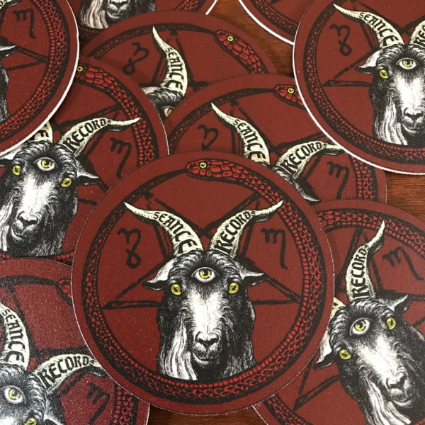 Seance Records Logo Beer Coaster – SeanceRecords