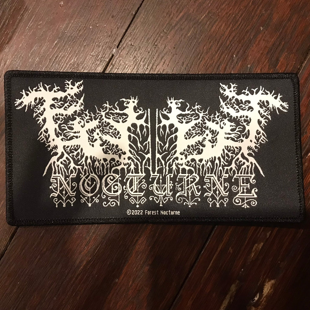 Forest Nocturne - White Logo Patch – SeanceRecords